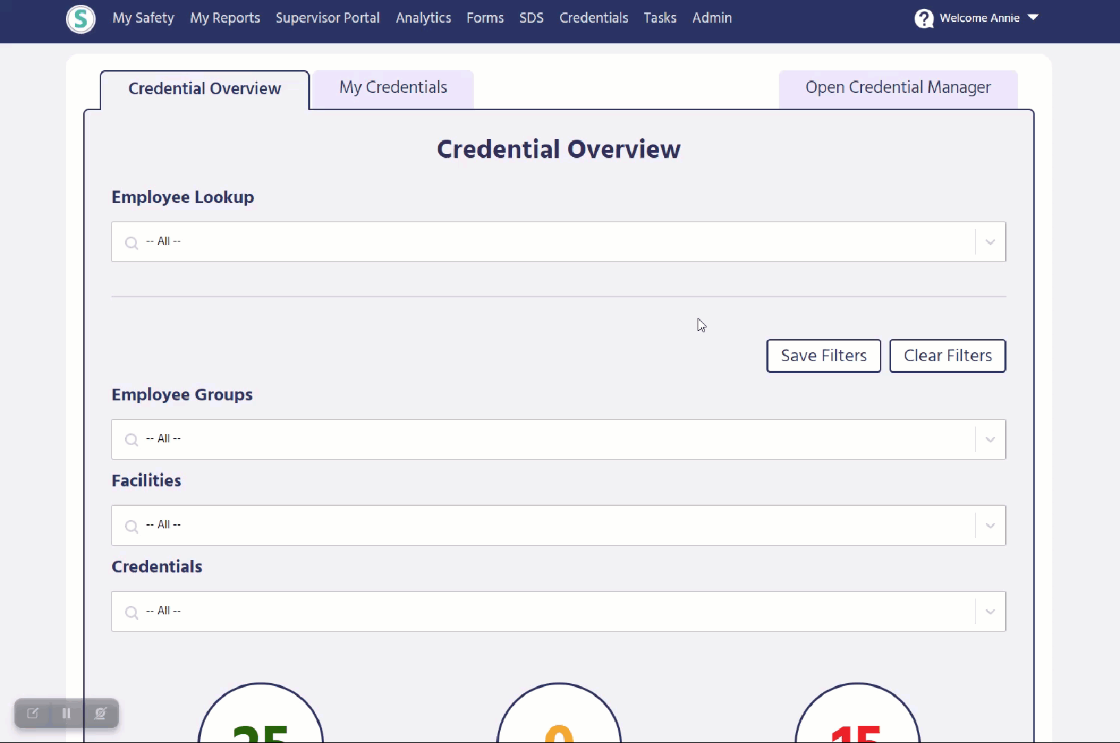 Printing Credentials