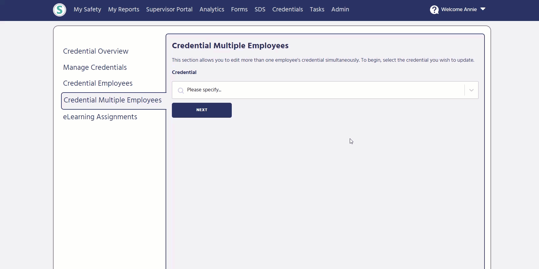 How to Credential Multiple Employees
