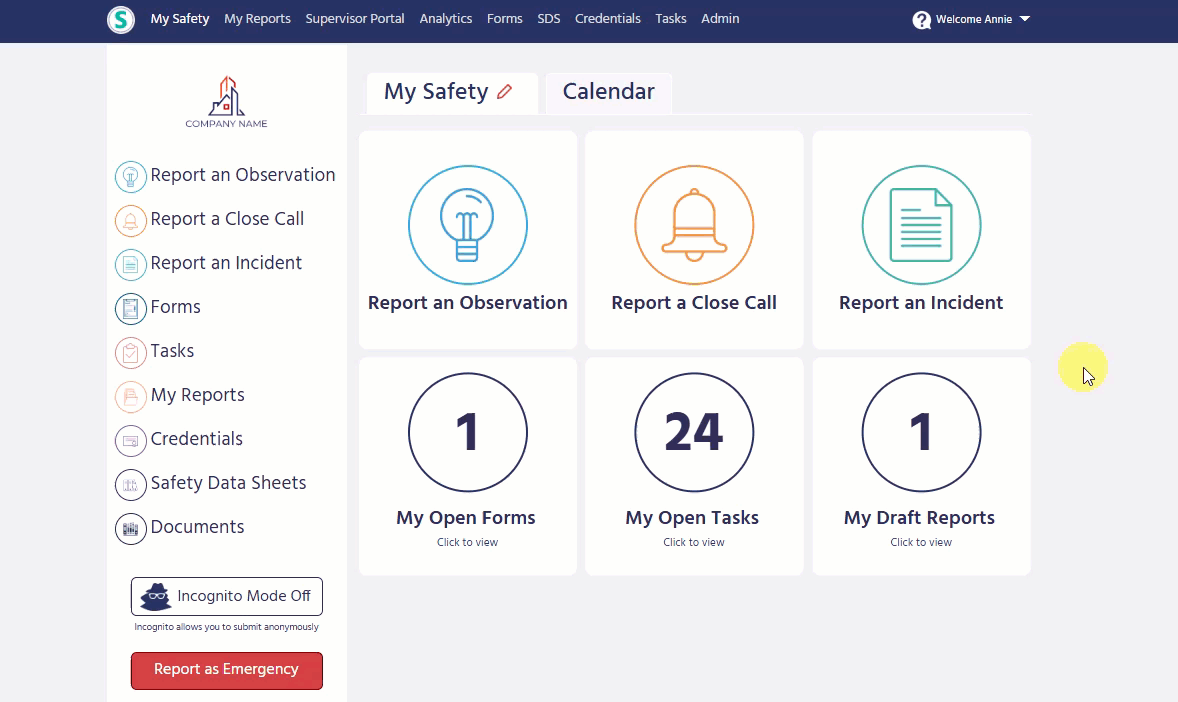 How to Create and View Events in Sospes